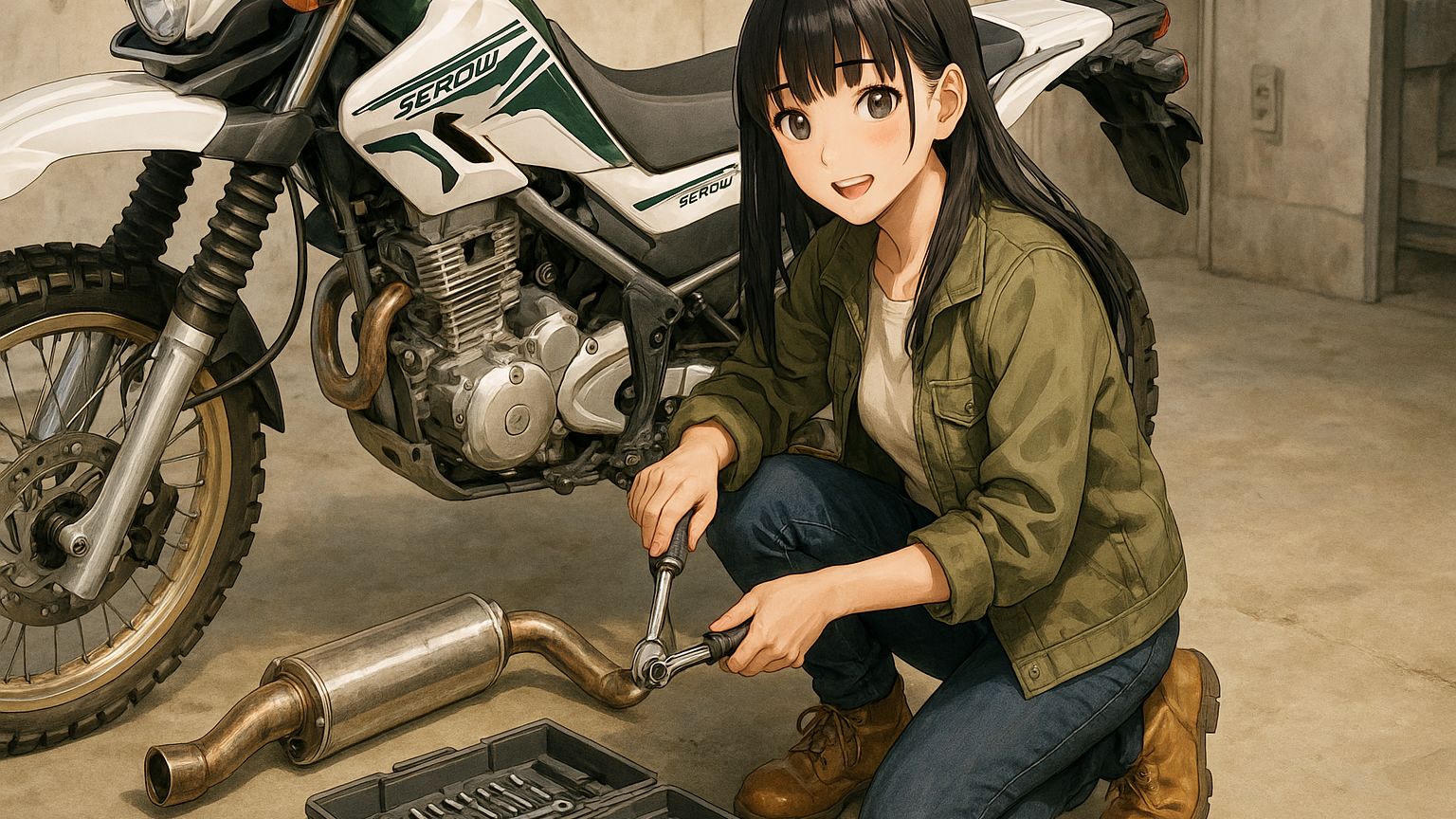 セロー250のマフラー選び完全ガイド｜用途別おすすめ比較 - バイクログ｜初心者からベテランまで役立つバイク情報ブログ